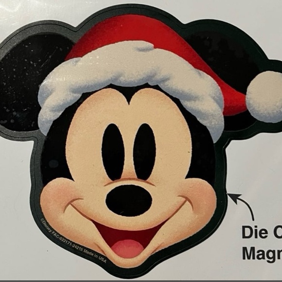 Holiday | Disney Parks Santa Mickey Mouse Magnet | Poshmark